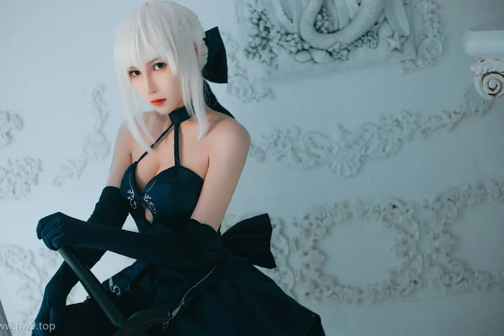 cosplay图片丨Coser_Vams子-黑贞[16P-245MB] - 花颜间