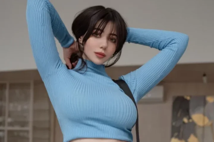 cosplay图片丨Coser_Alina Becker资料及摄影作品:Guitar Sister - 花颜间